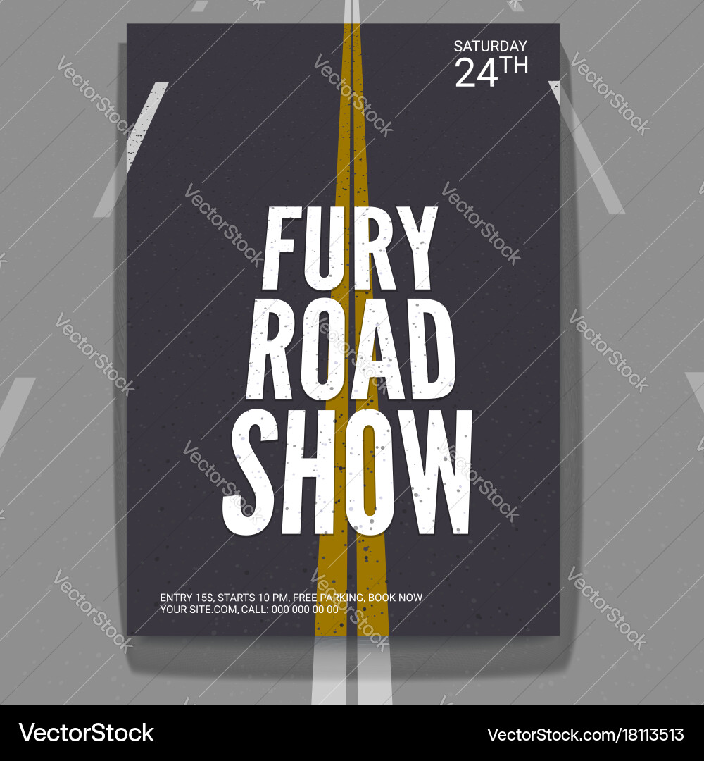 Template poster design layout Royalty Free Vector Image
