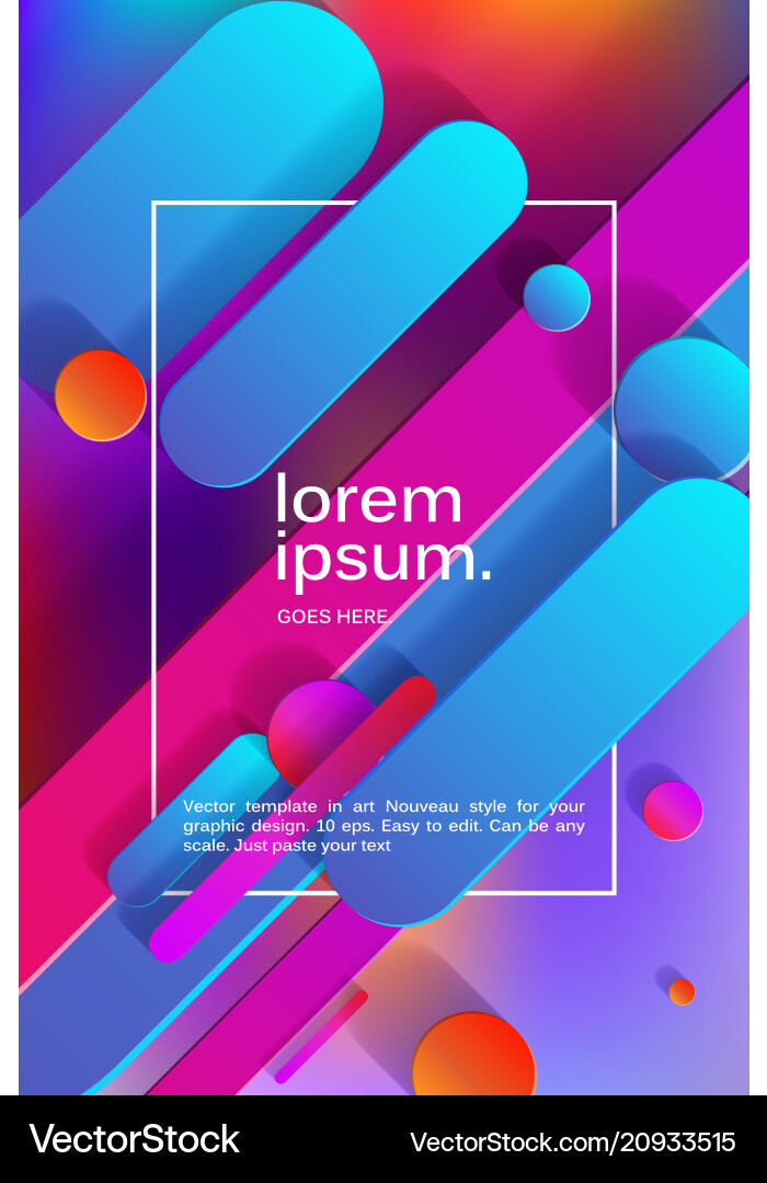 Abstract background for the presentation Vector Image