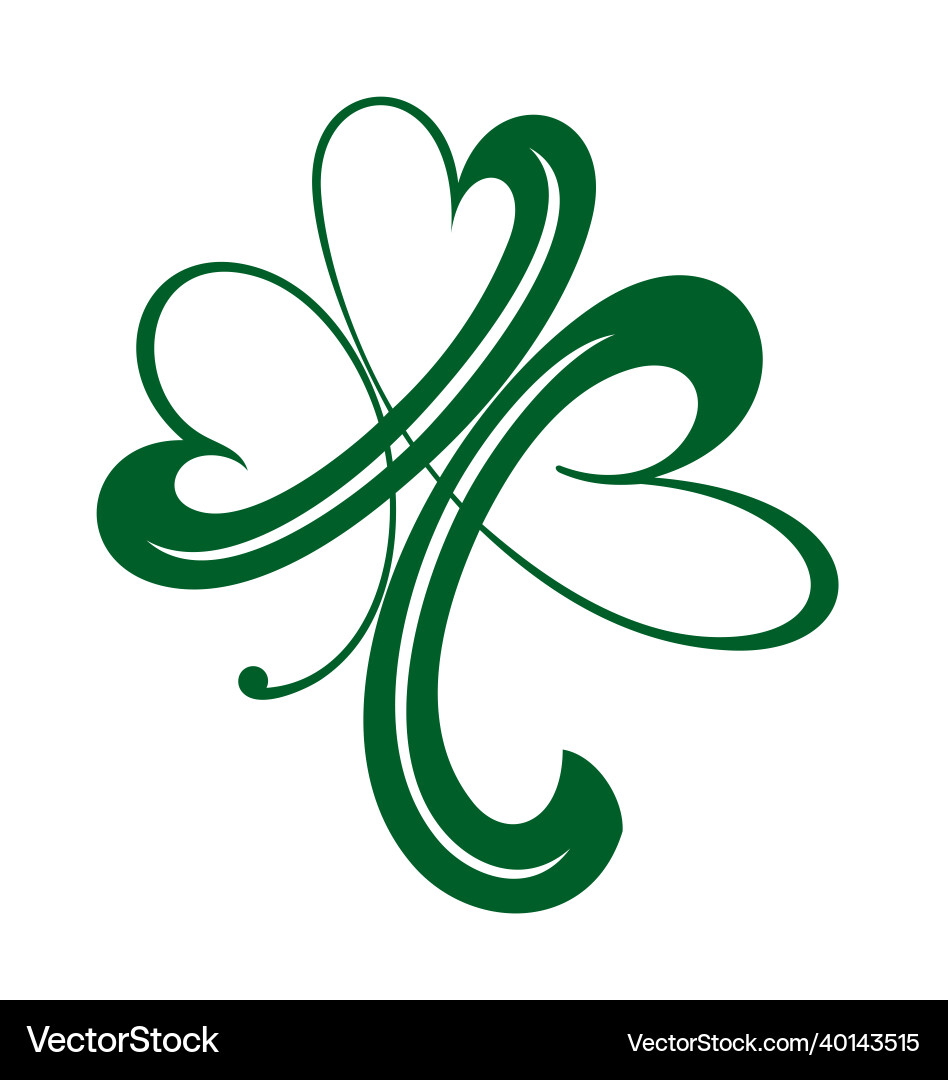 Clover logo Royalty Free Vector Image - VectorStock