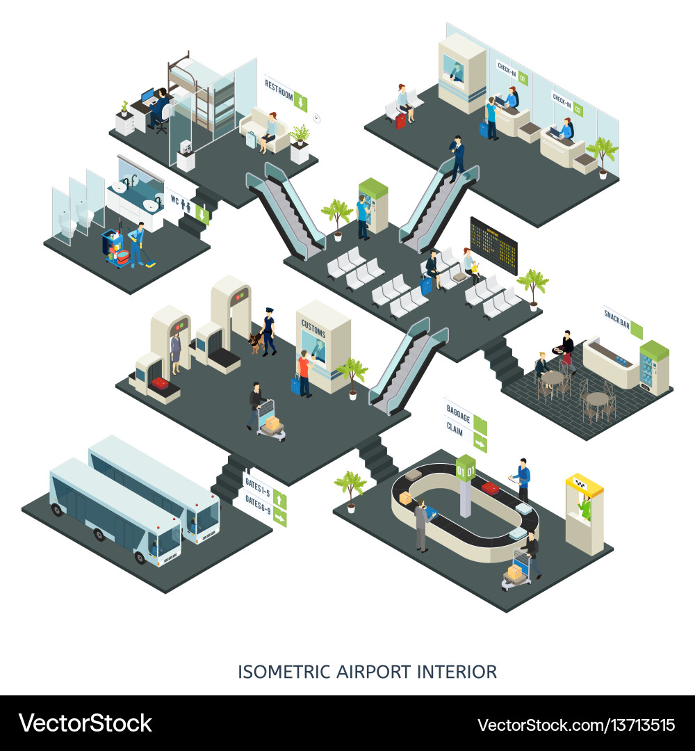 Baggage Counter Vector Images (over 1,600)