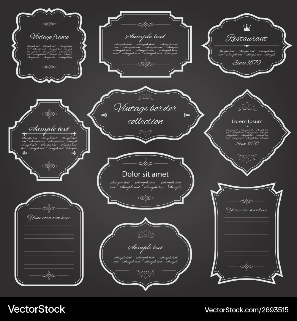 Classic Restaurant Menu Template Card Vector Images (over 1,200)