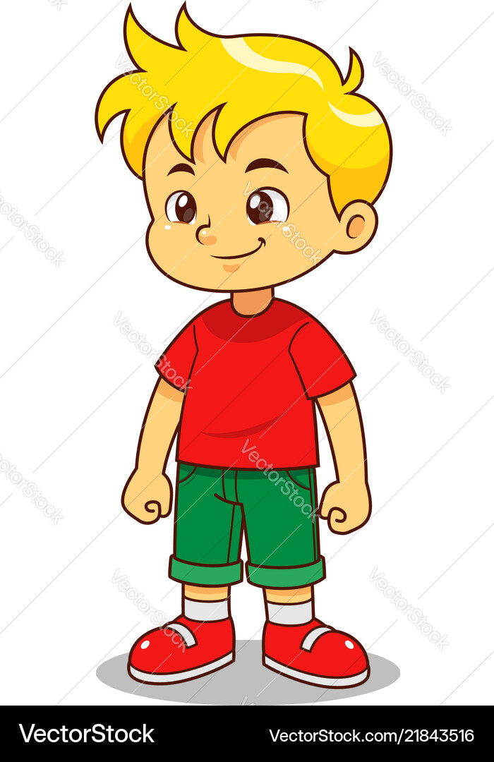Boy cartoon Royalty Free Vector Image - VectorStock