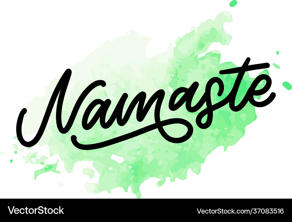 Namaste Font Lettering Vector Images (over 350)