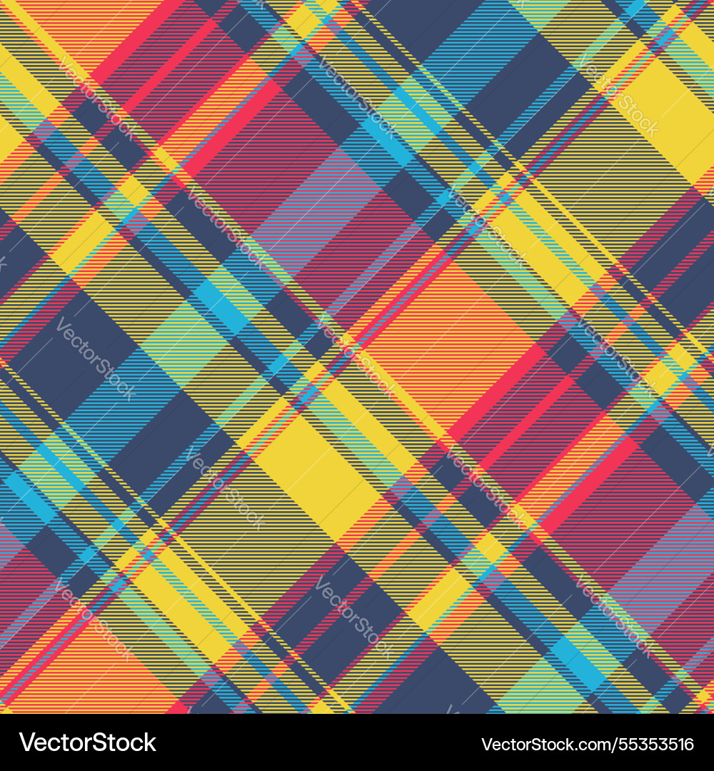 Layout tartan background cute textile plaid Vector Image