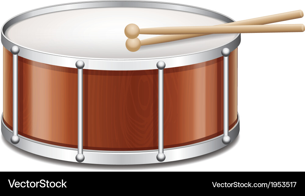 Drum Royalty Free Vector Image - VectorStock