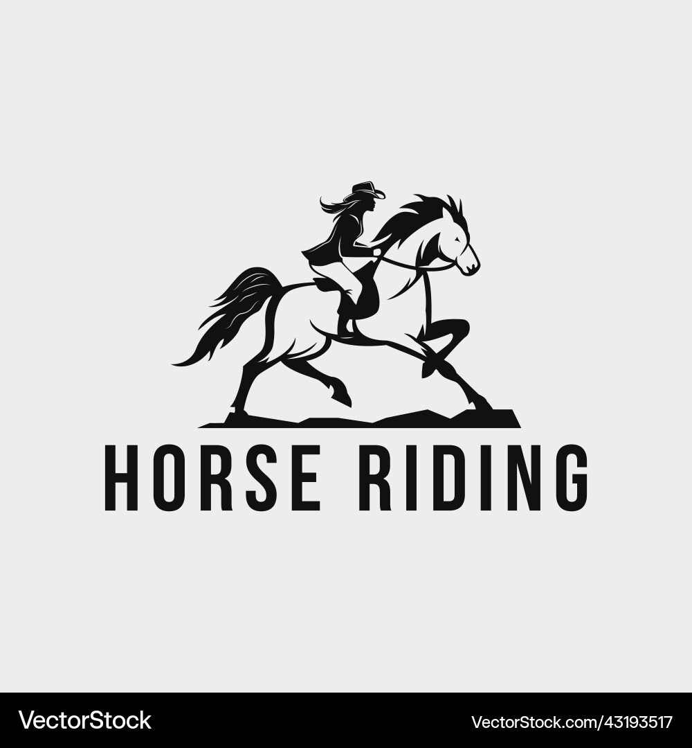 Riding Horse Logo Reining Horse Logo | Krisatu