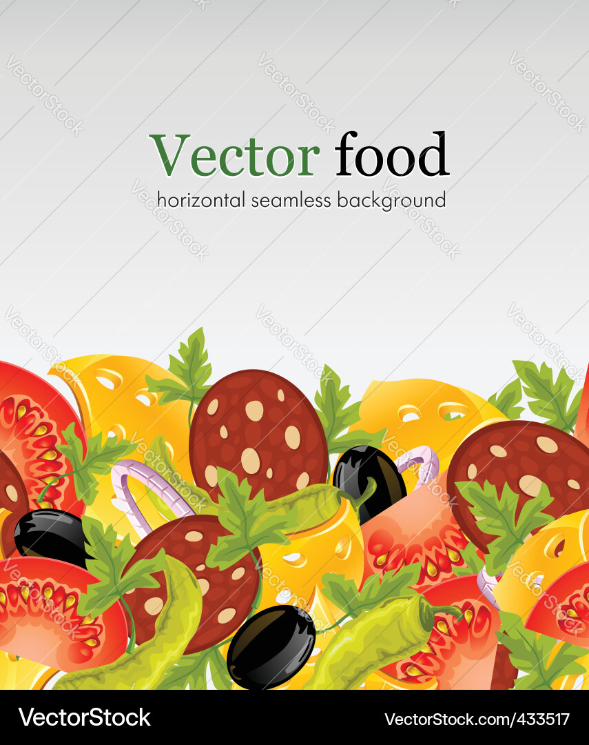 Natural food Royalty Free Vector Image - VectorStock