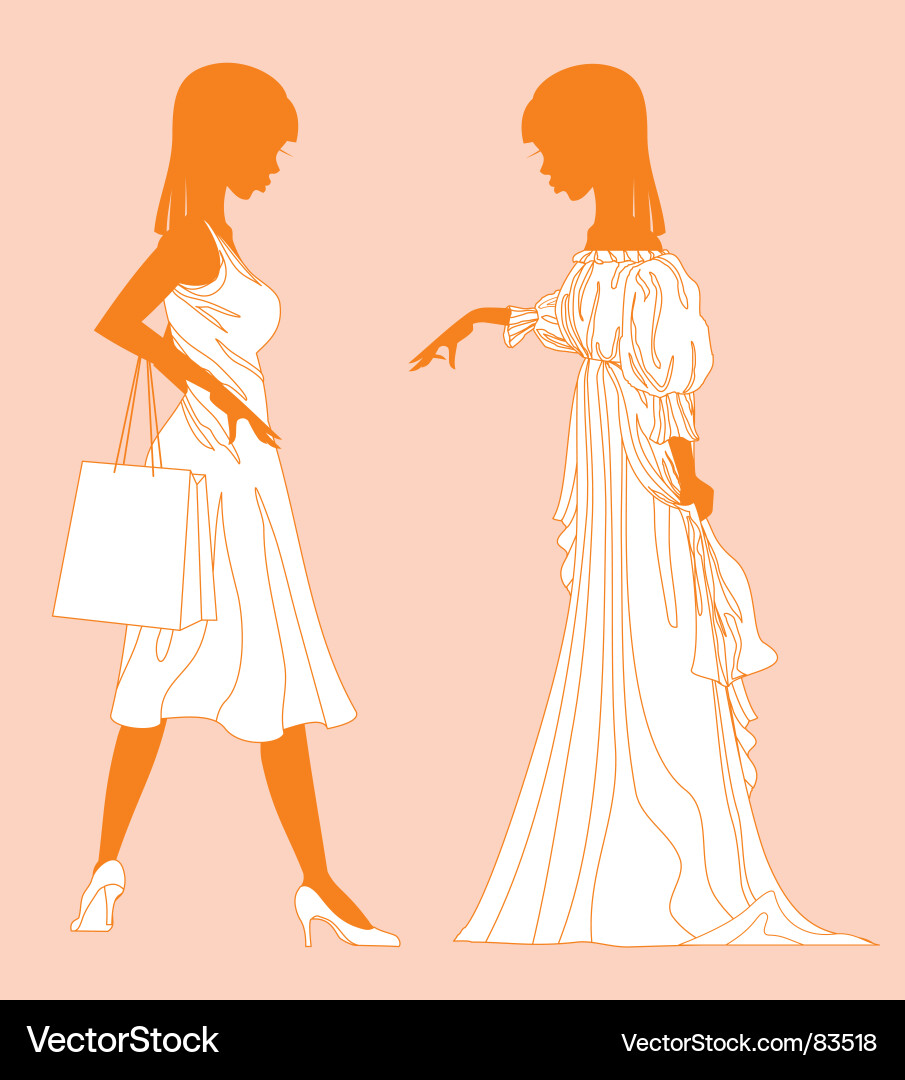 Girls Royalty Free Vector Image - VectorStock