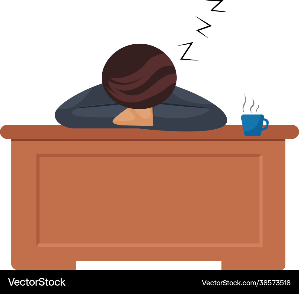 Hr manager cartoon character Royalty Free Vector Image