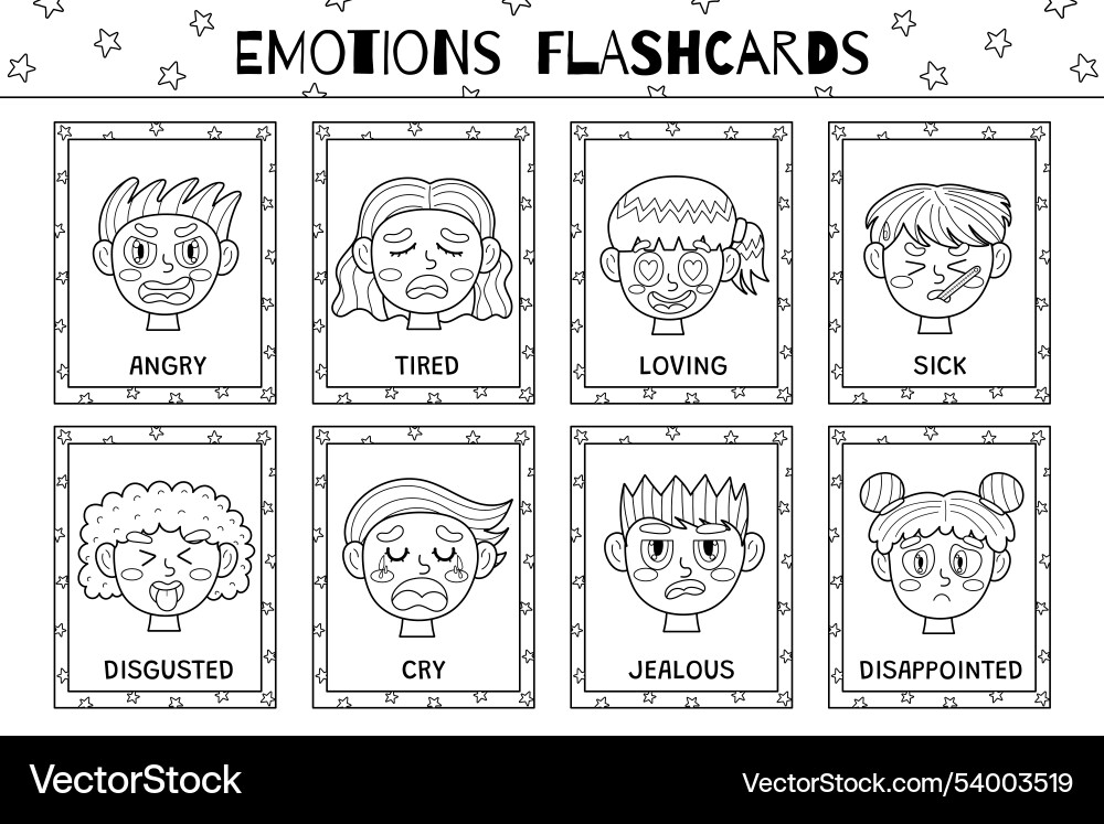 Angry Flashcard Vector Images (59)