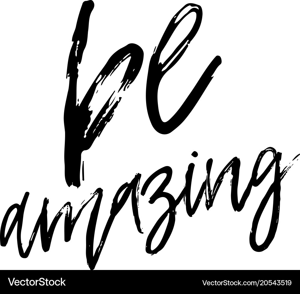 Letering poster Royalty Free Vector Image - VectorStock