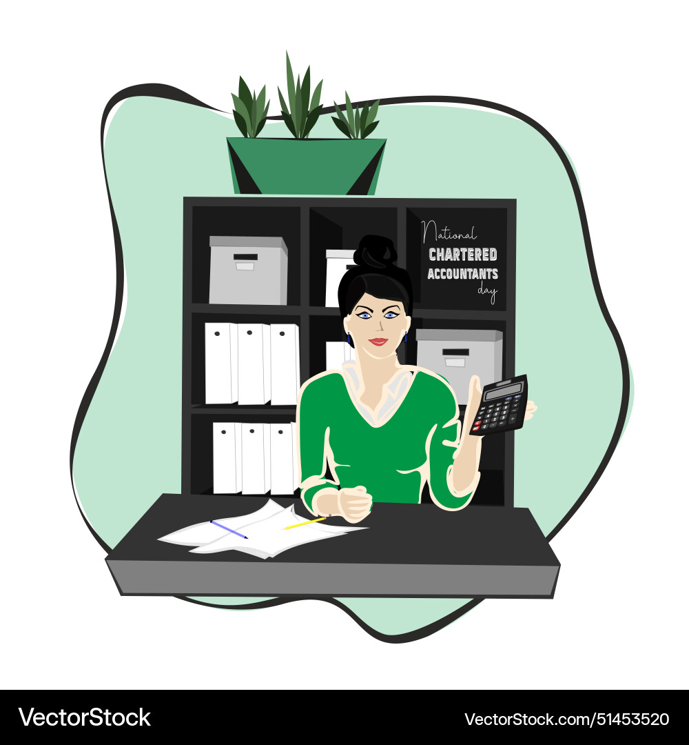 Happy secretary day banner design template Vector Image