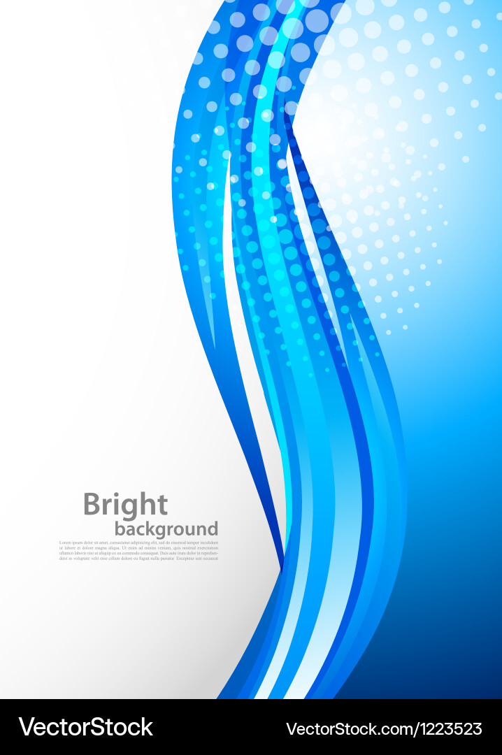 Blue abstract background Royalty Free Vector Image