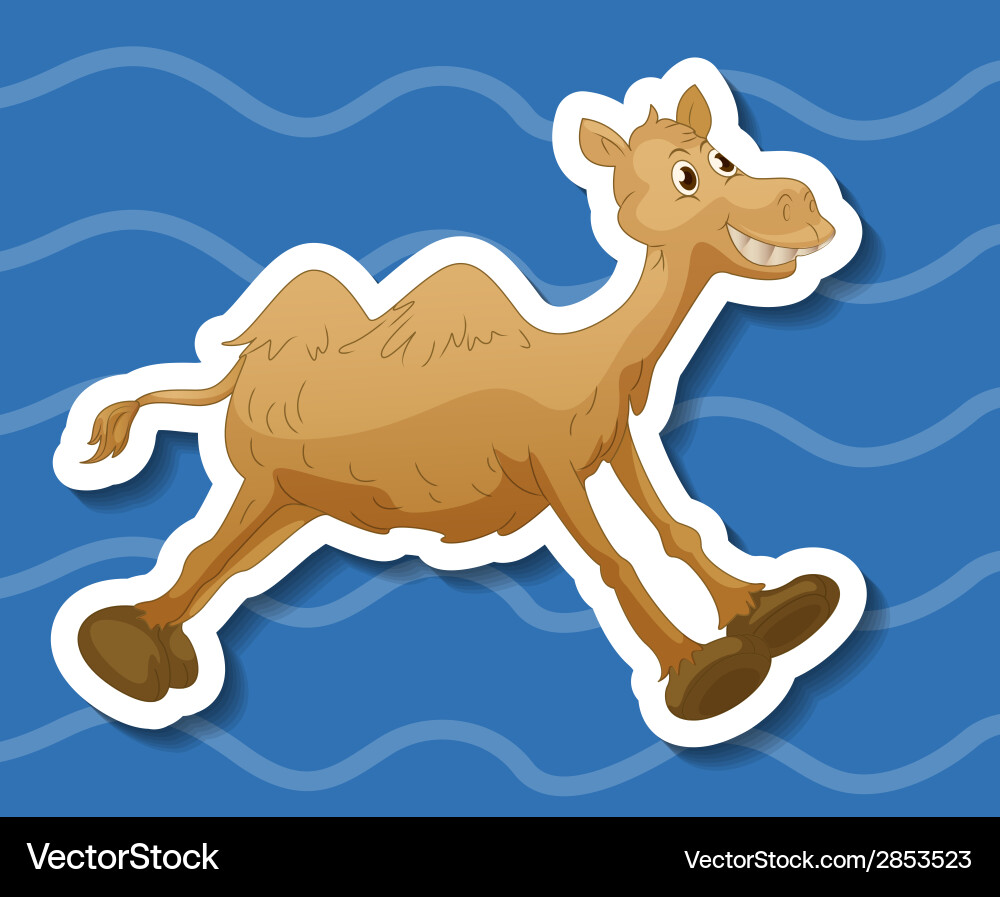 Camel Royalty Free Vector Image - VectorStock