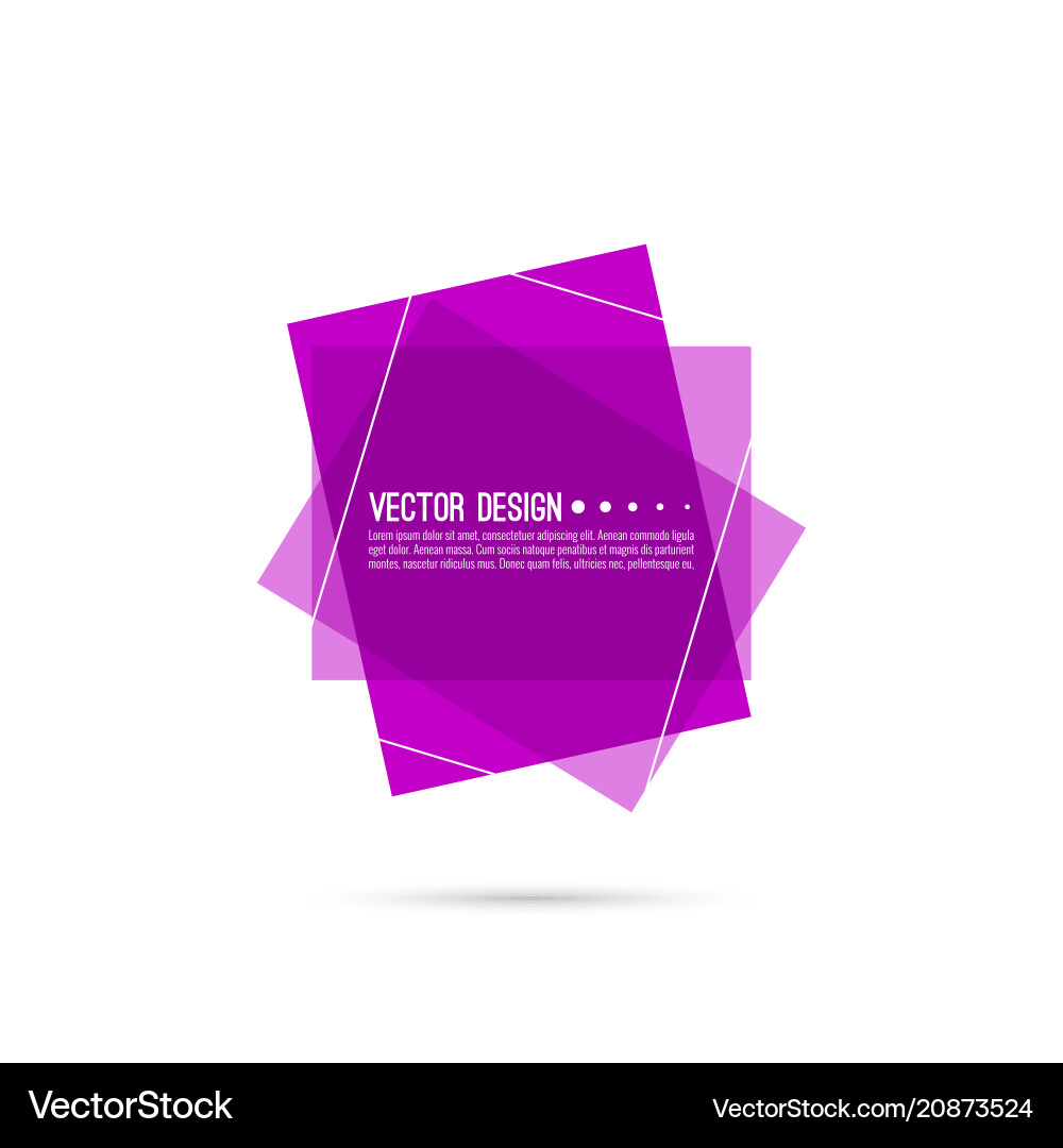 Rectangular banner Royalty Free Vector Image - VectorStock
