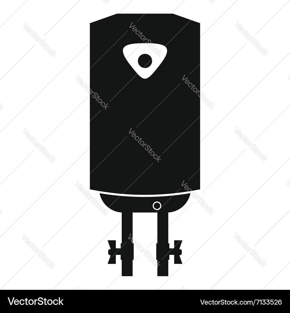 Water heater or boiler Royalty Free Vector Image