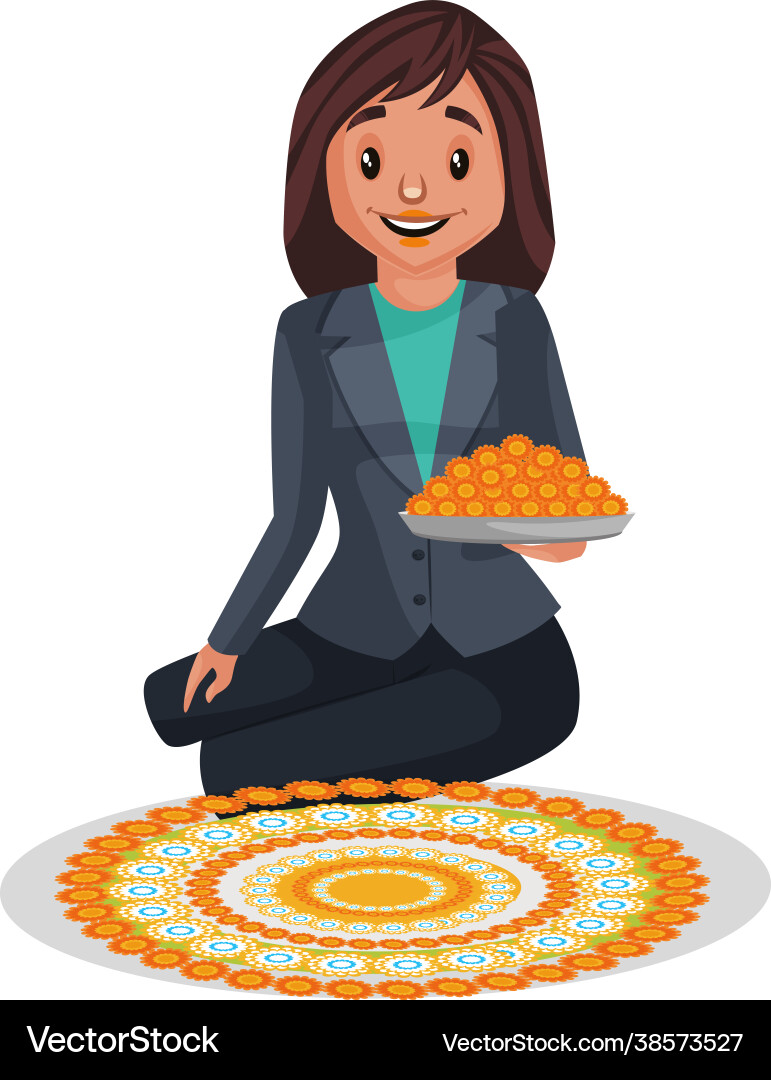 Hr manager cartoon character Royalty Free Vector Image