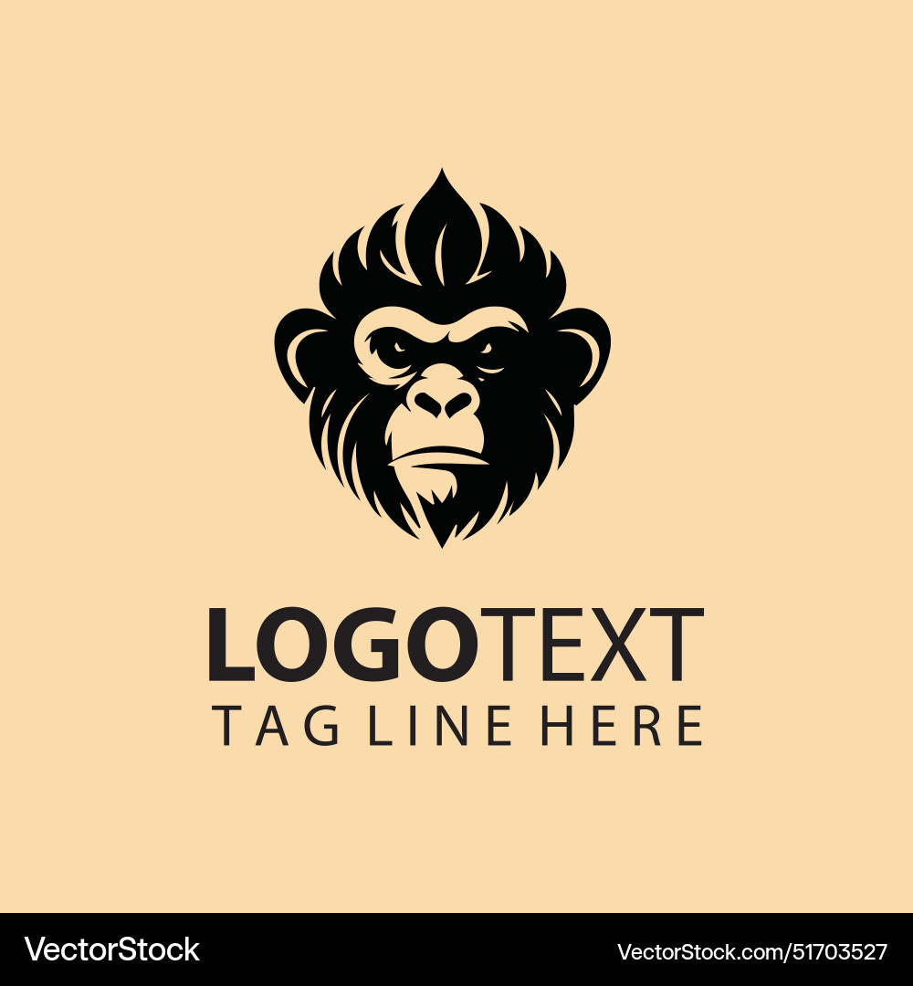 Monkeylogo Royalty Free Vector Image - VectorStock