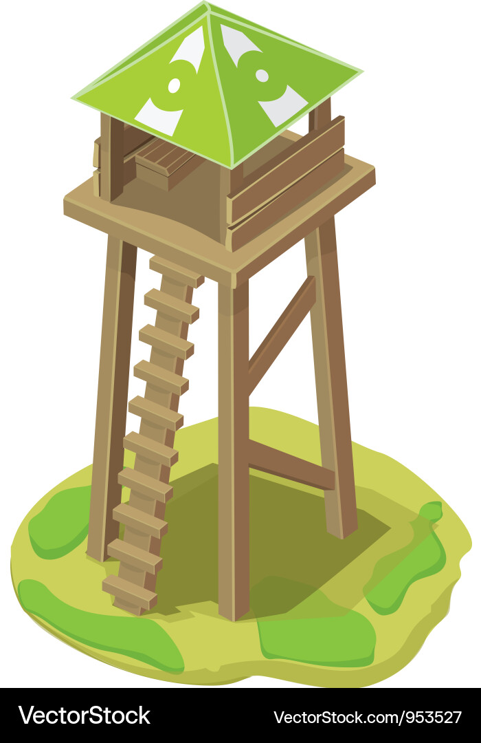Tower Royalty Free Vector Image - VectorStock