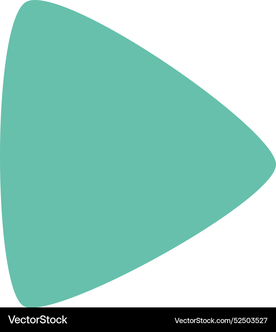 Triangle school sticker Royalty Free Vector Image