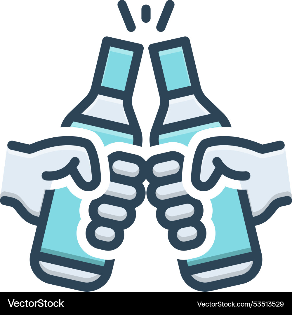 Cheers Royalty Free Vector Image - VectorStock