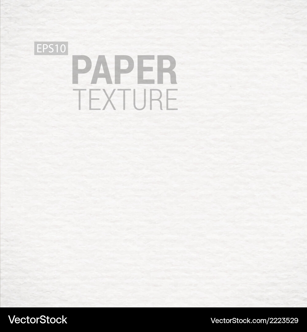 White Paper Texture Background Royalty Free Vector Image
