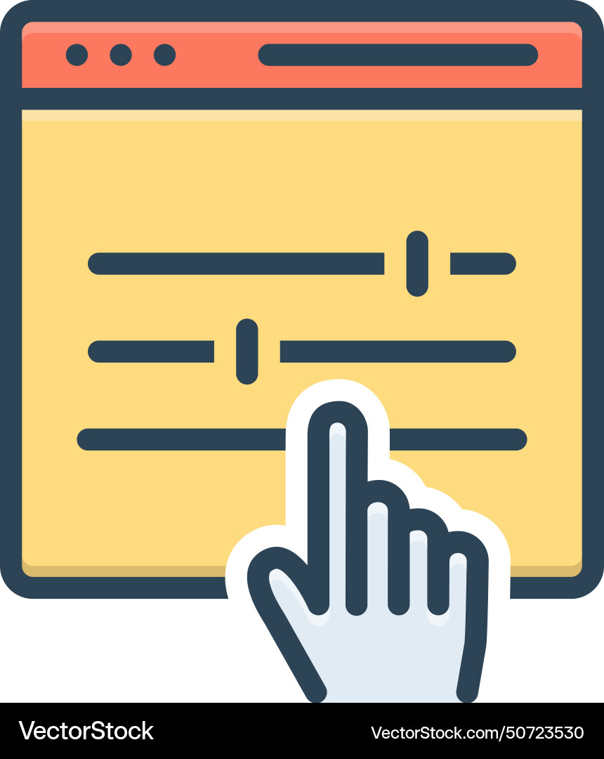 Adjustment Royalty Free Vector Image - VectorStock