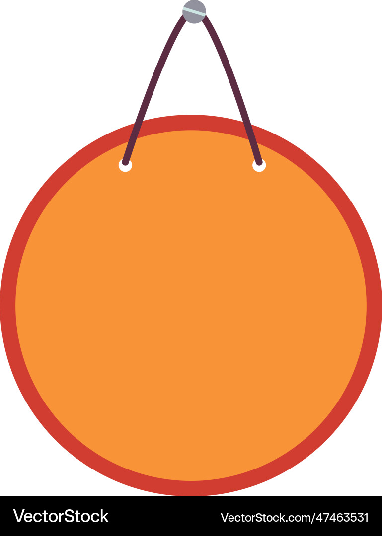 Store door round sign Royalty Free Vector Image