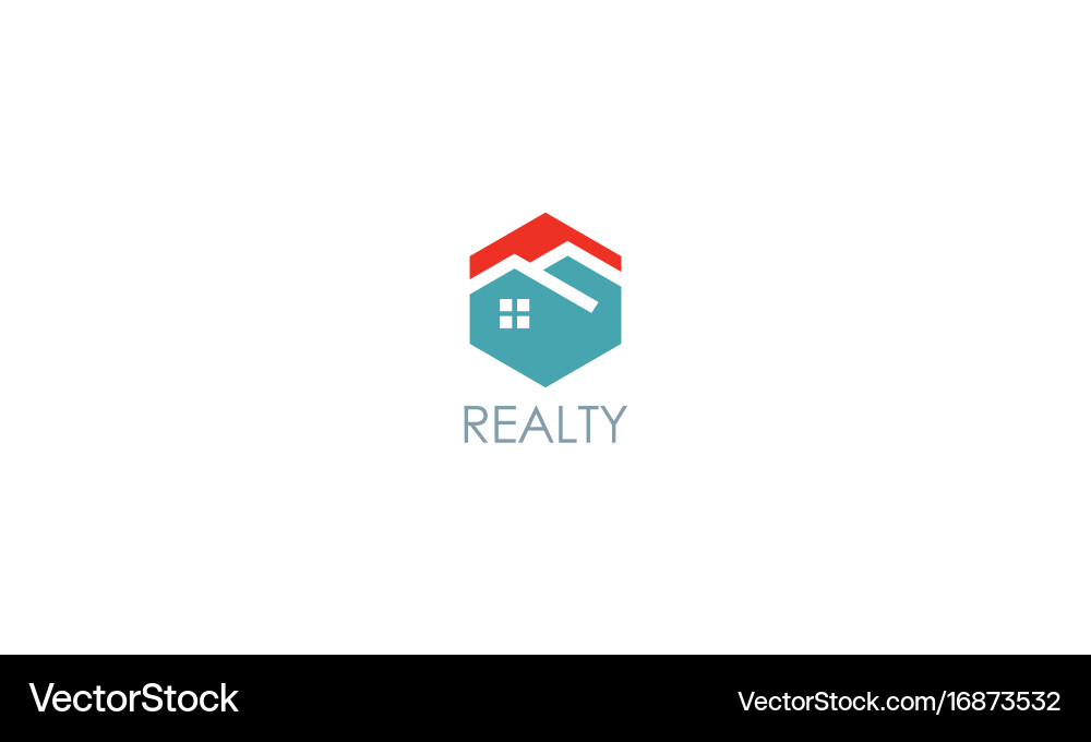 Home realty logo Royalty Free Vector Image - VectorStock