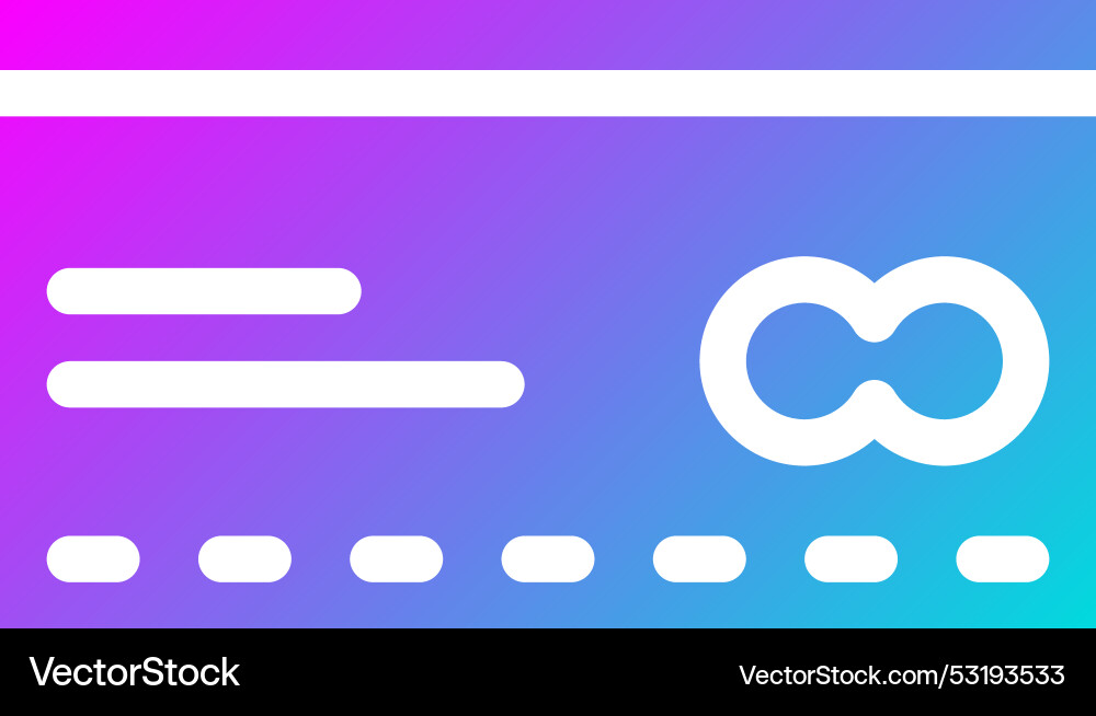 Credit card icon design Royalty Free Vector Image