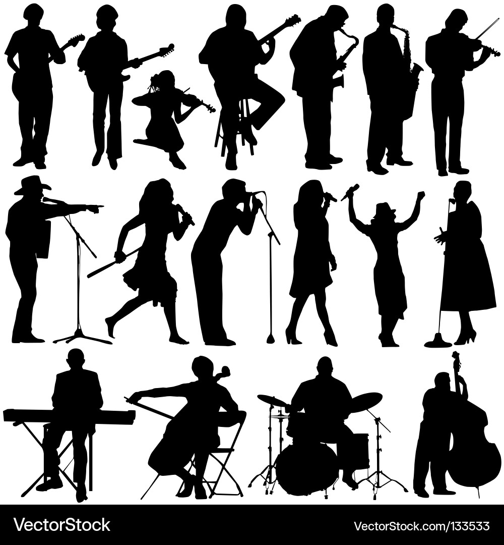 Musician Royalty Free Vector Image - VectorStock