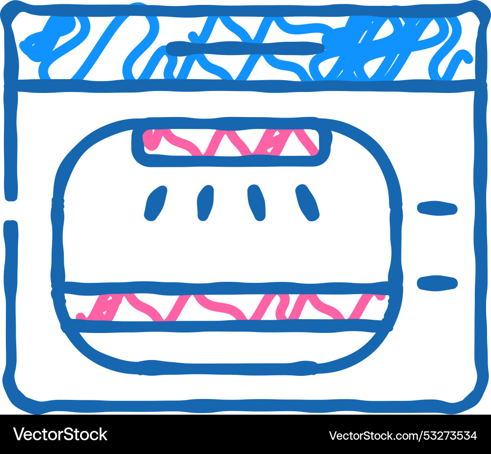 Autoclave laboratory electronic equipment icon Vector Image