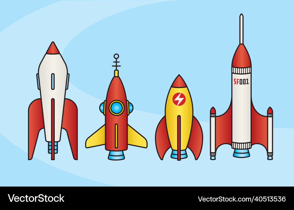 Retro Sci Fi Rocket Futuristic Rocket Lands; 'Bird On Fire' Featured