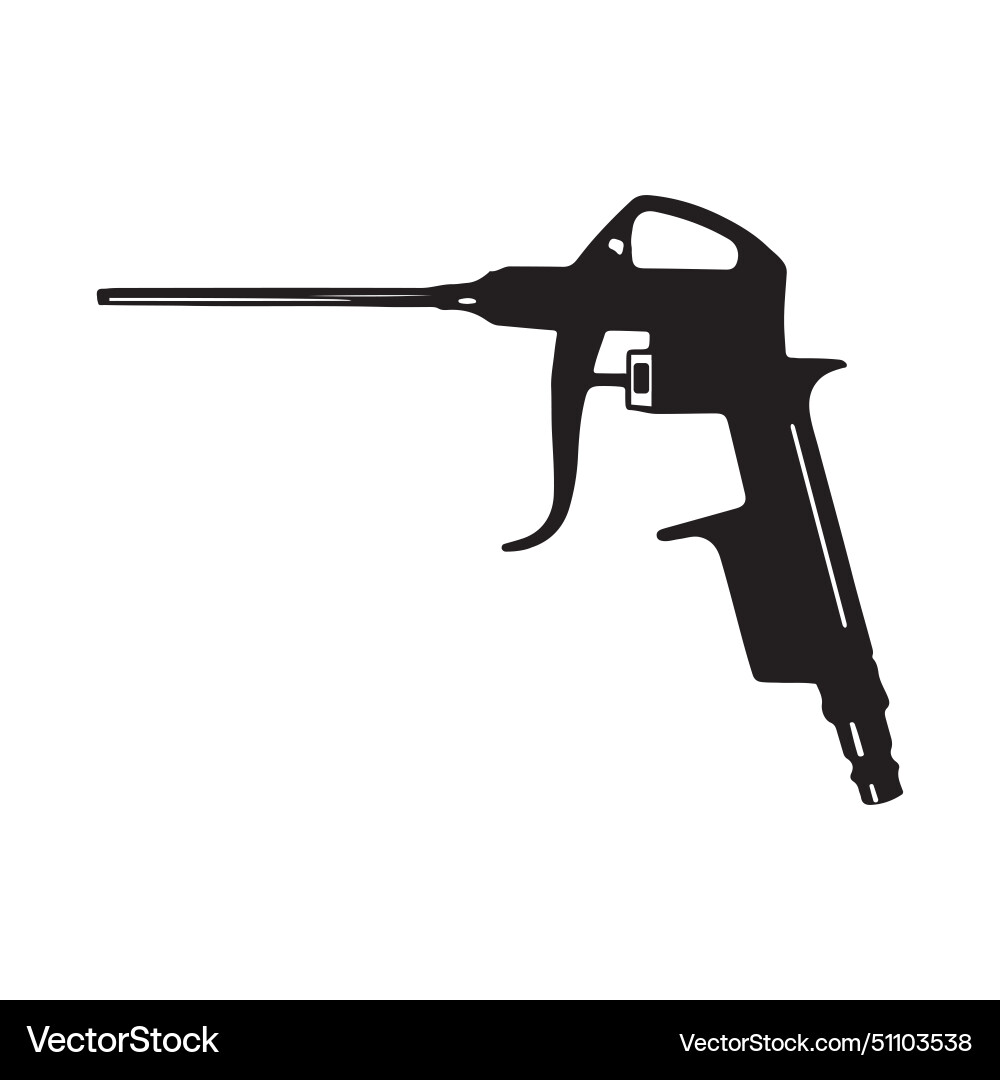 Air blow gun icon Royalty Free Vector Image - VectorStock