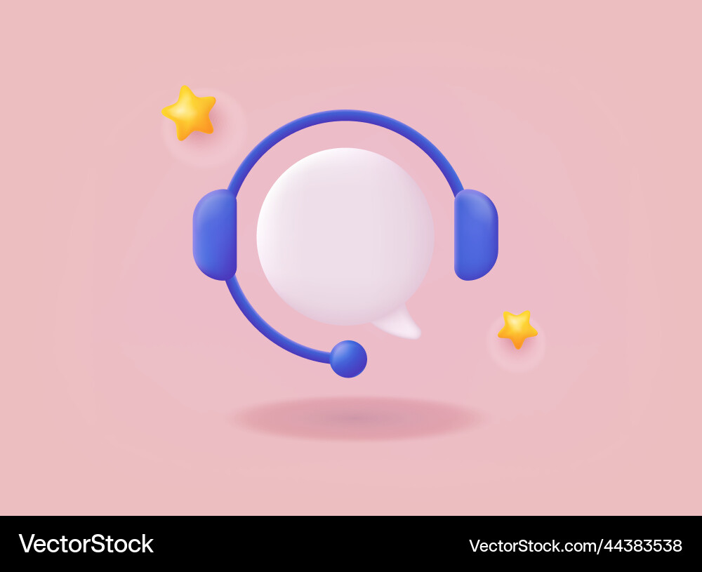 Call center online customer support contact us Vector Image