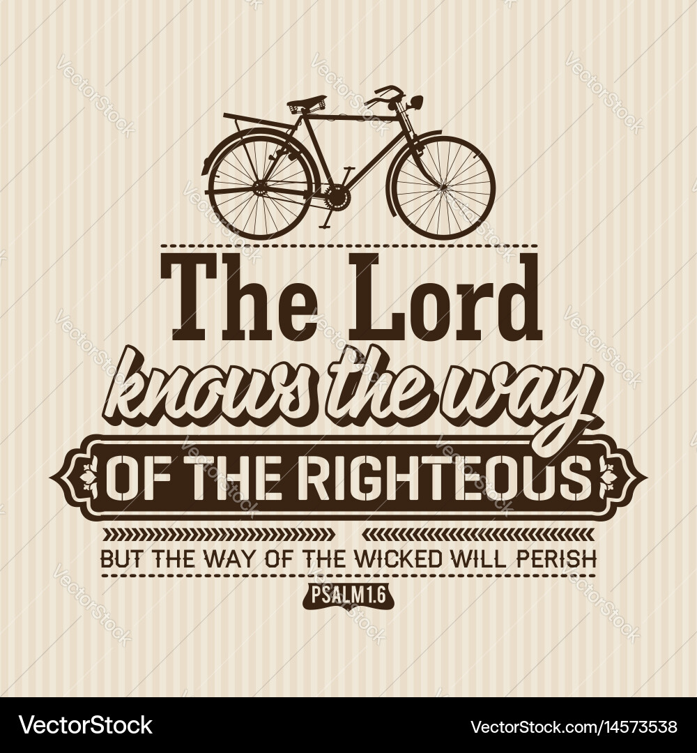 Christian biblical typography Royalty Free Vector Image