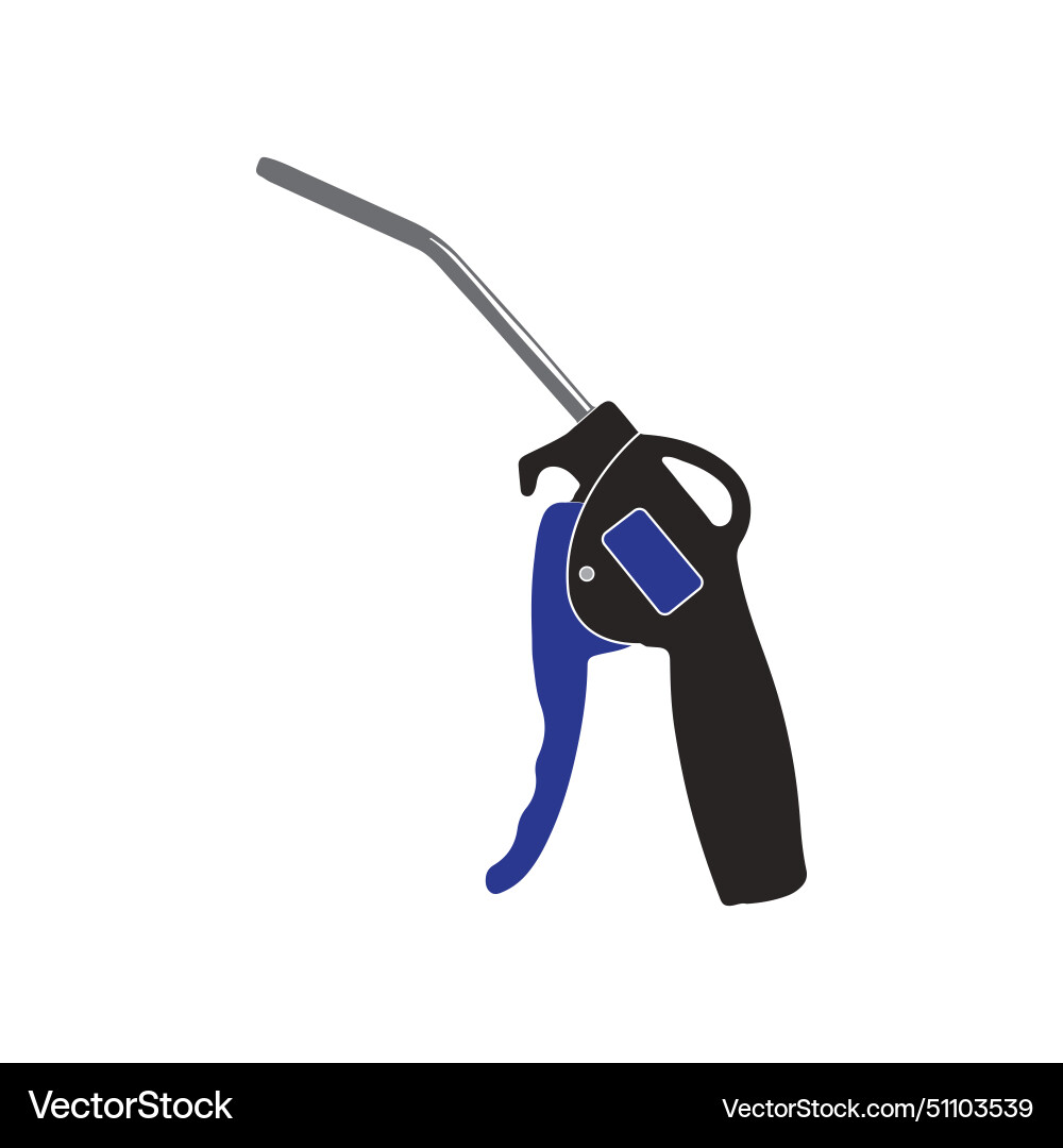 Air blow gun icon Royalty Free Vector Image - VectorStock
