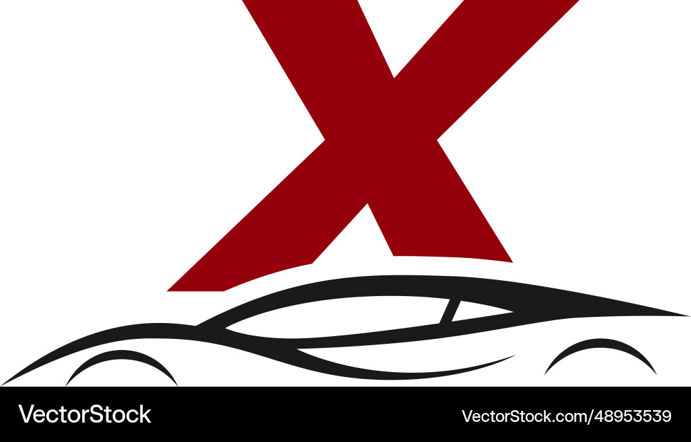 Car With X Logo Nissan X Trail