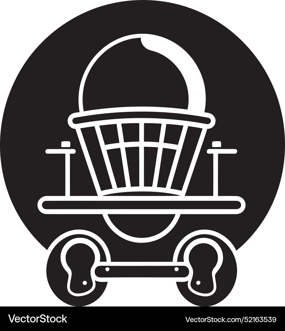 Mixing concrete solutionscement mixer Royalty Free Vector