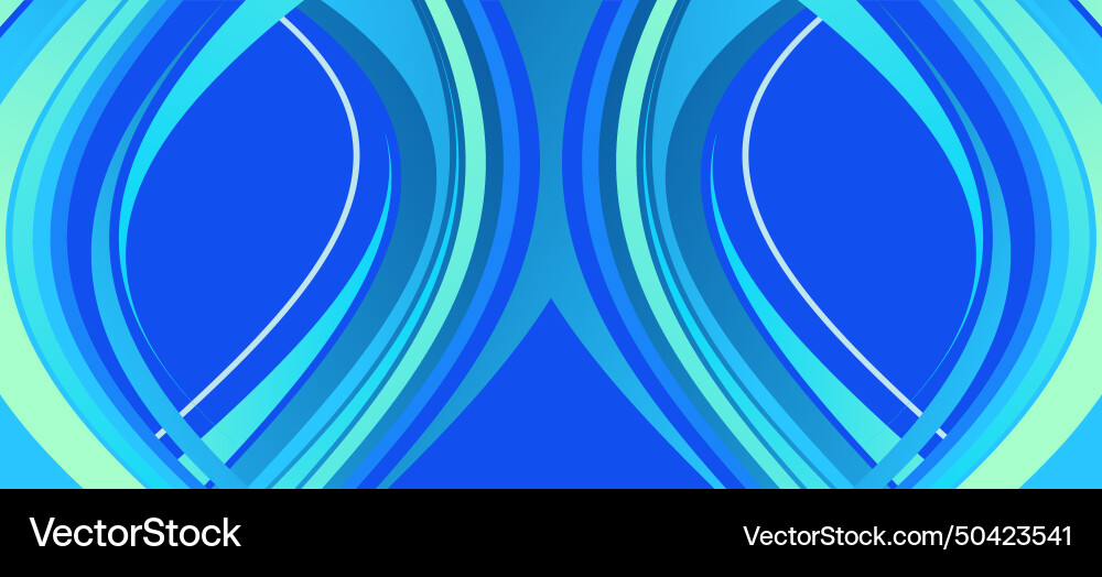 Abstract wave banner background Royalty Free Vector Image