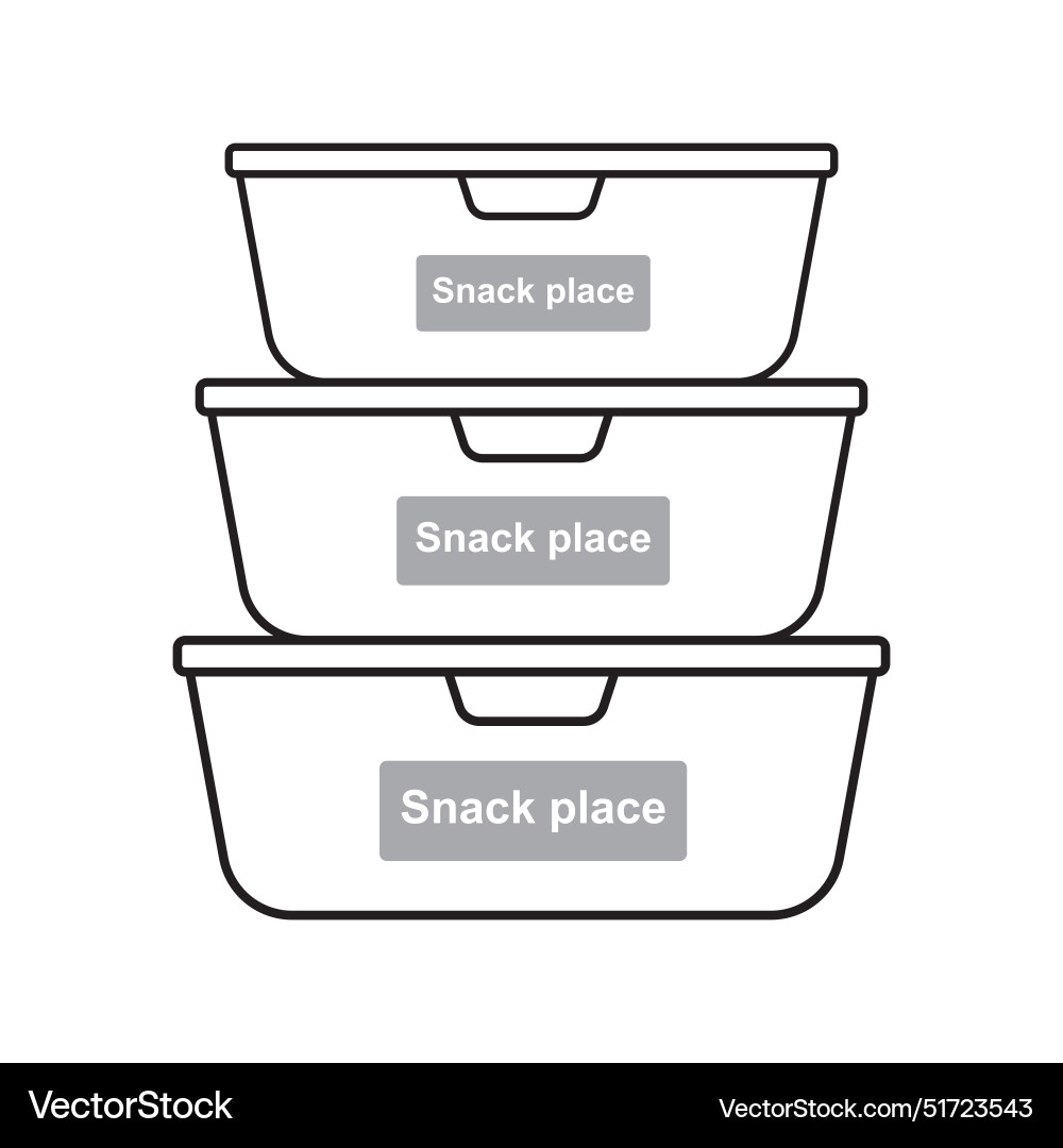 Snack place icon Royalty Free Vector Image - VectorStock