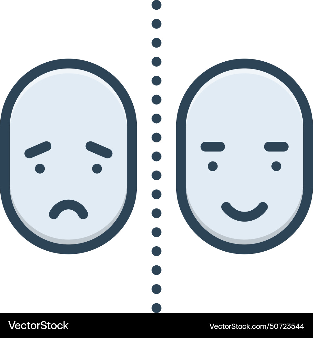 Bipolar Royalty Free Vector Image - VectorStock