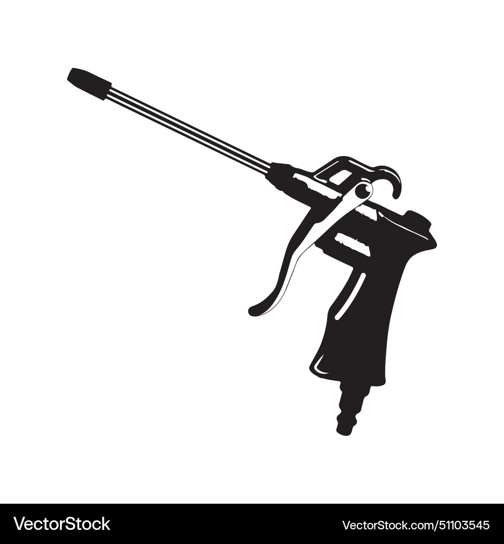Air blow gun icon Royalty Free Vector Image - VectorStock
