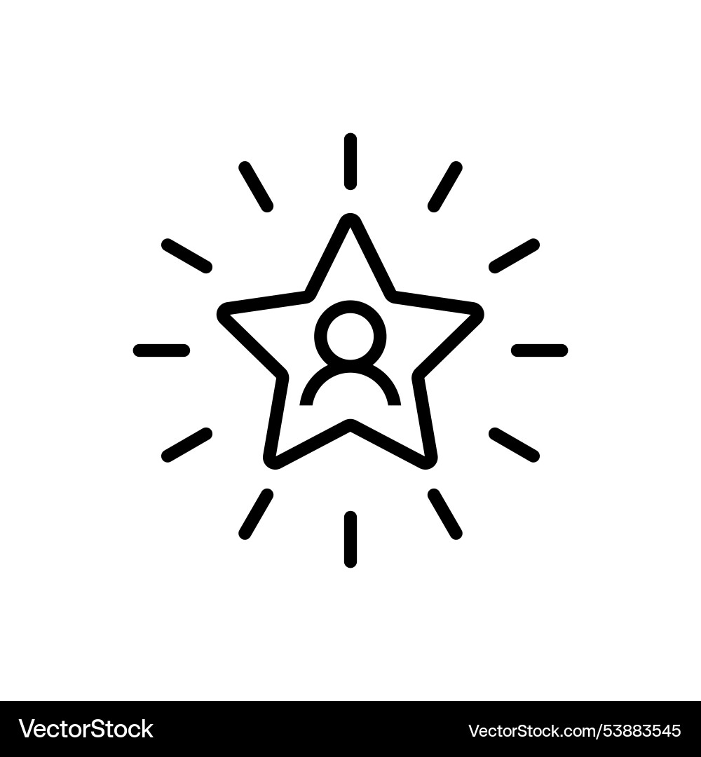 Customer or employee experience icon Royalty Free Vector