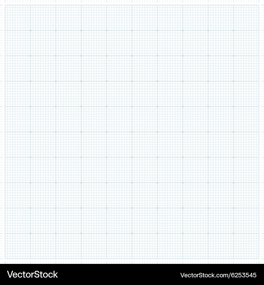 Graph Paper Grid Royalty Free Vector Image - VectorStock