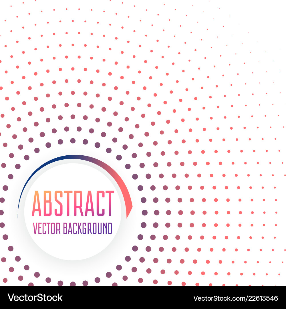 Abstract Dot Background Royalty Free Vector Image