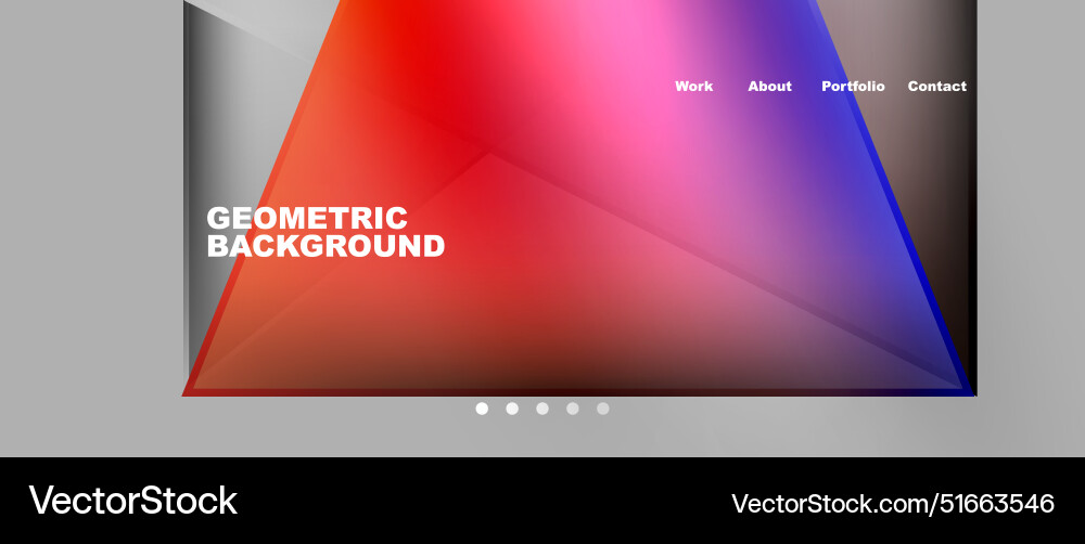 Metal triangles with colorful bright Royalty Free Vector