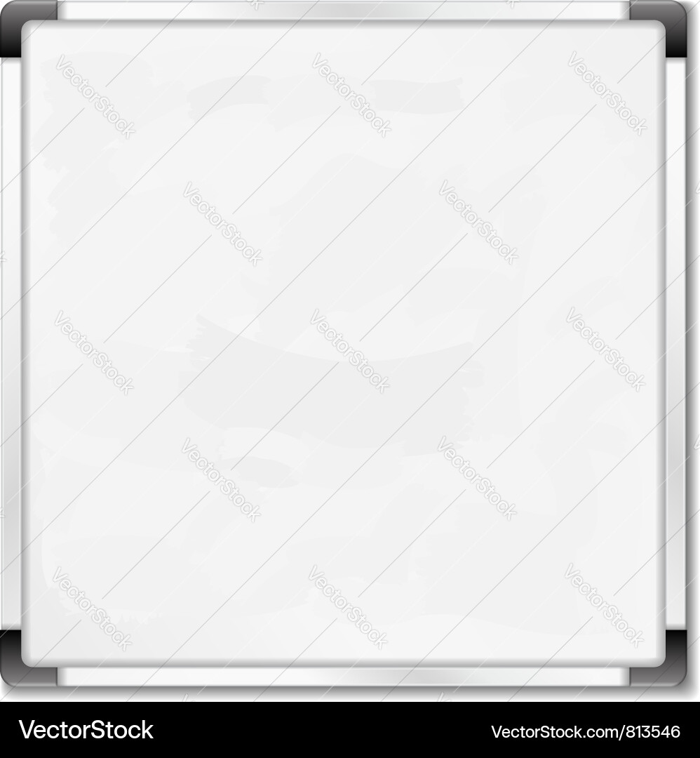 Whiteboard Royalty Free Vector Image - VectorStock
