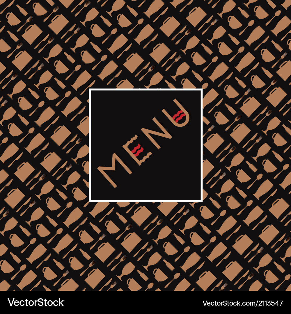 Restaurant menu Royalty Free Vector Image - VectorStock