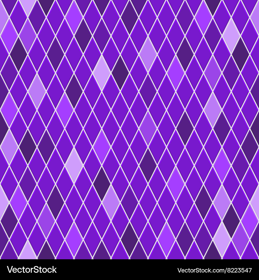Violet Rhombus Pattern Royalty Free Vector Image